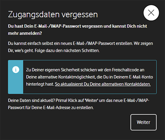 Vodafone E-Mail & Cloud