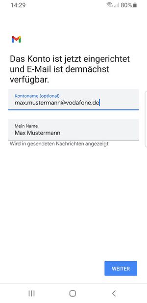 Vodafone E-Mail & Cloud - Kundenportal