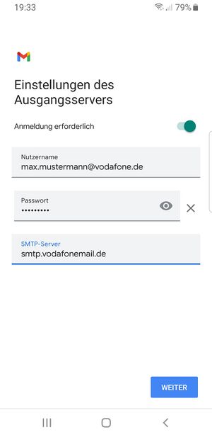 Vodafone E-Mail & Cloud - Kundenportal